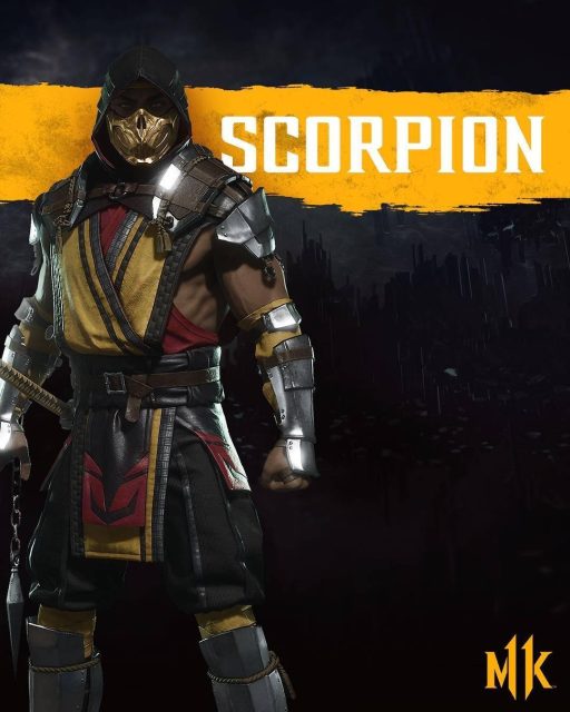 Mortal Kombat Scorpion Name Poster | Wallpapers
